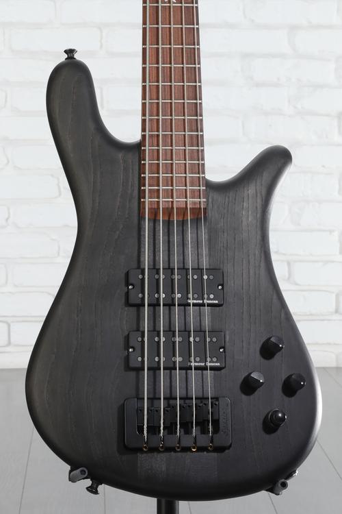 Spector USA NS-5 5-string Bass Guitar - Black Stain, Sweetwater Exclusive