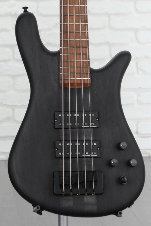 Spector USA NS-5 5-string Bass Guitar - Black Stain, Sweetwater Exclusive