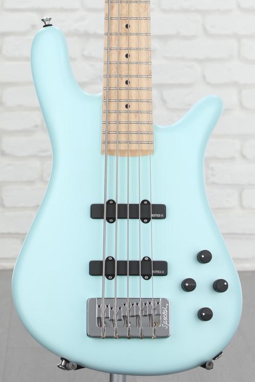 Spector USA NS-5 5-string Bass Guitar - Sonic Blue, Sweetwater Exclusive