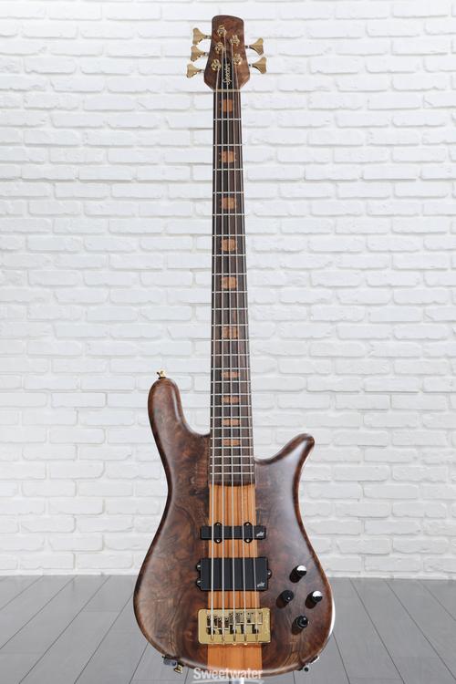 Spector USA NS-5 5-string Bass Guitar - Walnut, Sweetwater Exclusive