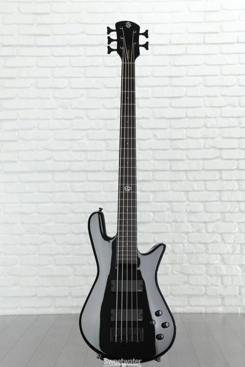 Spector NS Ethos High Performance 5 Bass Guitar - Solid Black Gloss ...