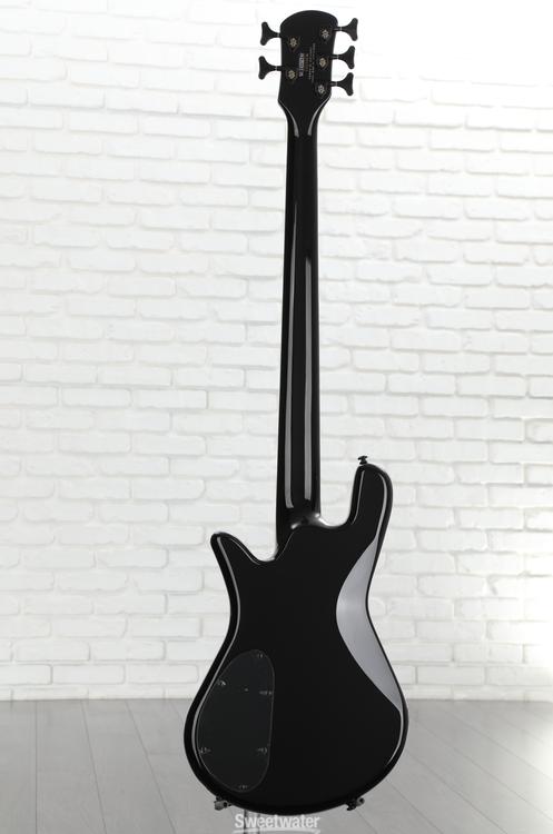 Spector NS Ethos High Performance 5 Bass Guitar - Solid Black Gloss ...