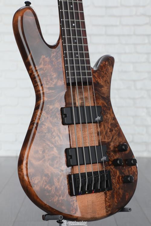 Spector NS Ethos 5 Bass Guitar - Super Faded Black Gloss | Sweetwater