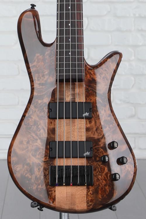 Spector NS Ethos 5 Bass Guitar - Super Faded Black Gloss | Sweetwater