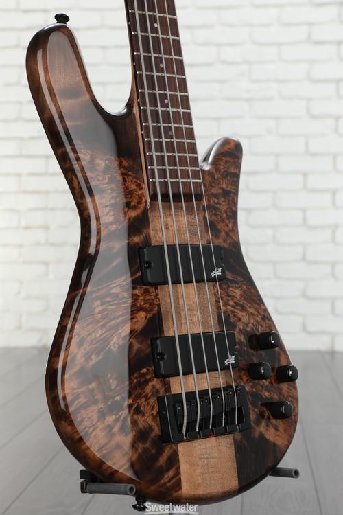 Spector NS Ethos 5 Bass Guitar - Super Faded Black Gloss | Sweetwater