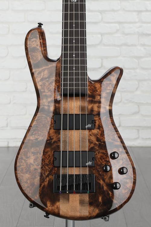 Spector NS Ethos 5 Bass Guitar - Super Faded Black Gloss | Sweetwater