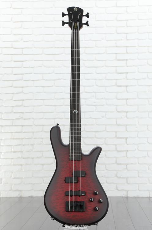 Spector NS Pulse II 4 Bass Guitar - Black Cherry | Sweetwater
