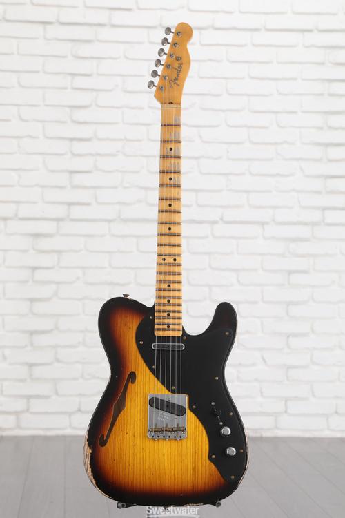 Fender Custom Shop Limited-edition Nocaster Thinline Relic Electric ...