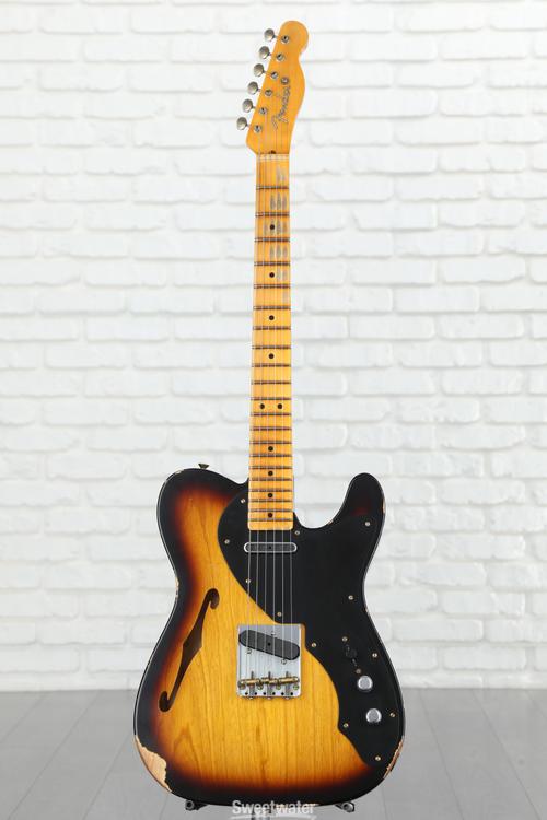 Fender Custom Shop Limited-edition Nocaster Thinline Relic Electric ...