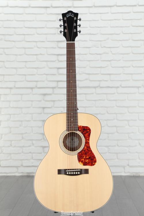 Guild OM-240E Acoustic-electric Guitar - Natural | Sweetwater