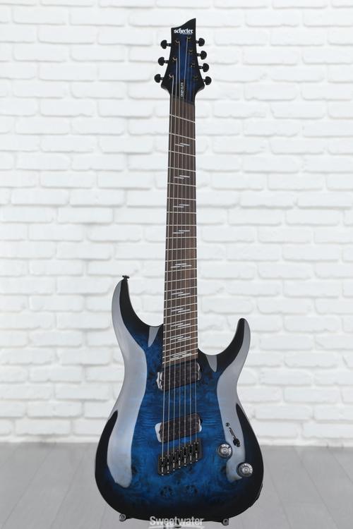 Schecter Omen Elite-7 Multiscale 7-string Electric Guitar - See Through ...
