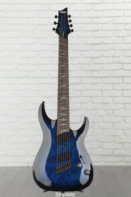 Schecter Omen Elite-7 Multiscale 7-string Electric Guitar - See Through ...