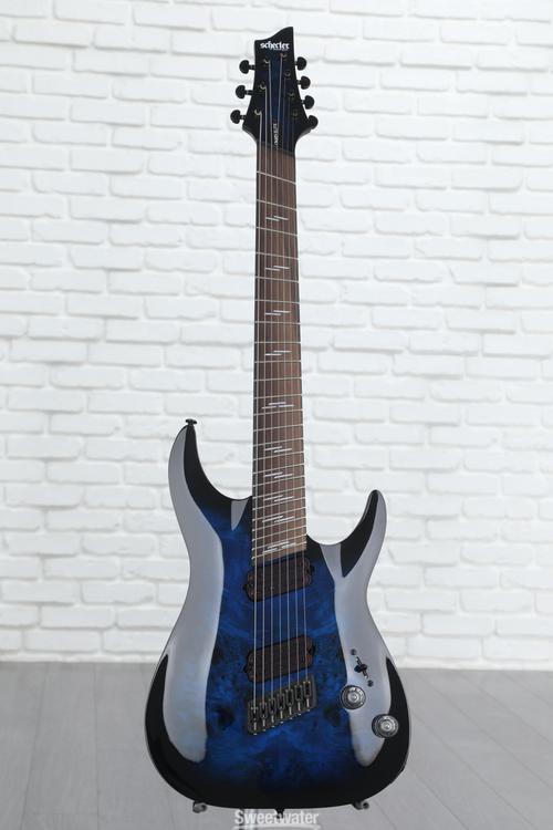 Schecter Omen Elite-7 Multiscale 7-string Electric Guitar - See Through ...