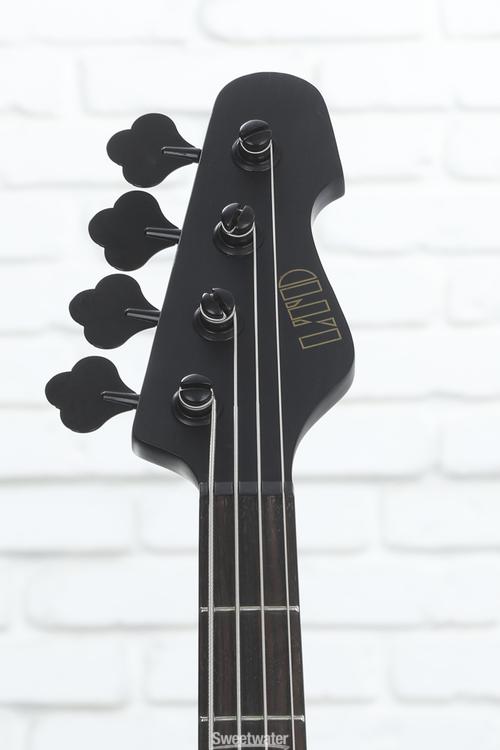 ESP LTD Orion-4 Signature Bass Guitar - Black Blast | Sweetwater