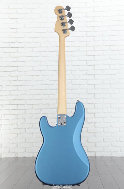 Fender American Performer Precision Bass - Satin Lake Placid Blue with ...