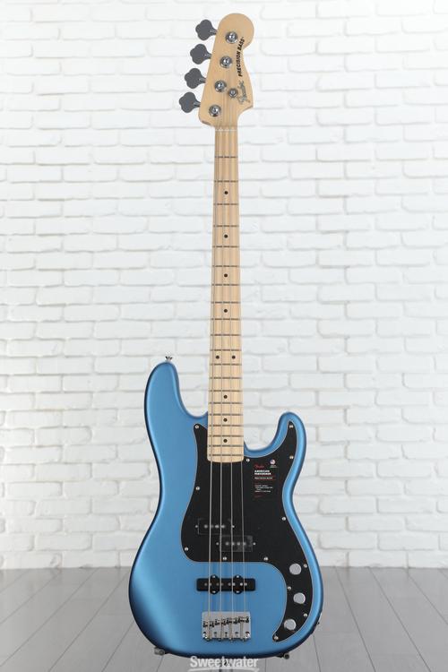 Fender American Performer Precision Bass - Satin Lake Placid Blue with ...