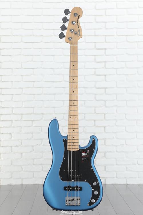 Fender American Performer Precision Bass - Satin Lake Placid Blue with ...
