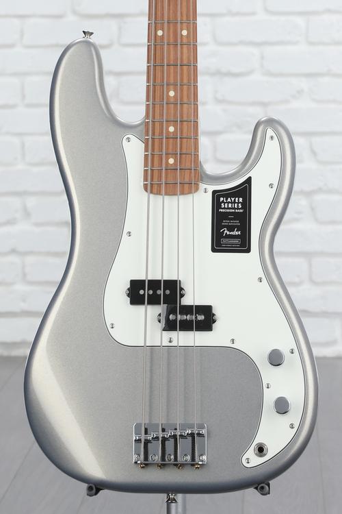 Fender Player Precision Bass - Silver | Sweetwater