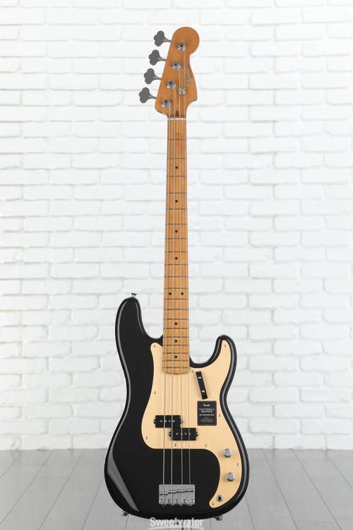 Fender Vintera II '50s Precision Bass - Black | Sweetwater