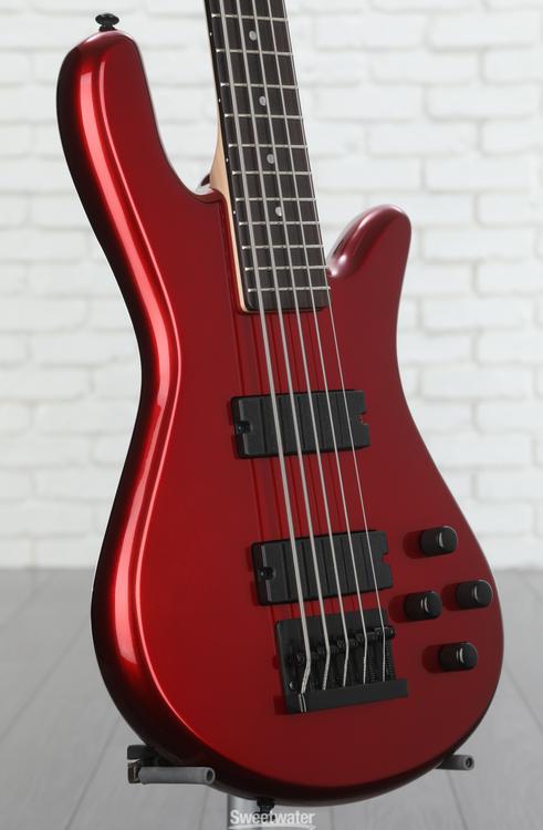 Spector Performer 5 Bass Guitar - Metallic Red | Sweetwater