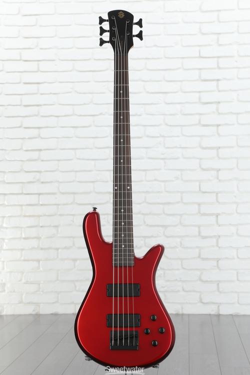 Spector Performer 5 Bass Guitar - Metallic Red | Sweetwater