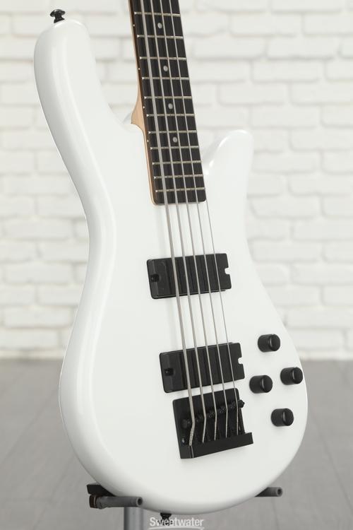 Spector Performer 5 Bass Guitar - Solid White Gloss | Sweetwater