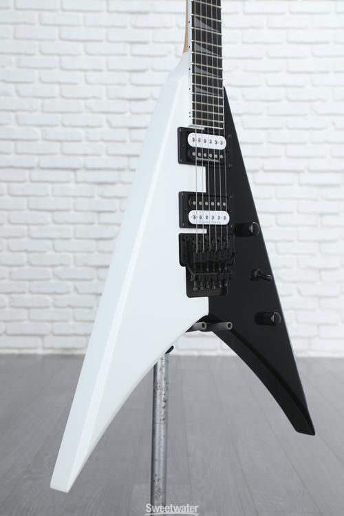 Jackson Pro Series King V - Two Face Black and White | Sweetwater