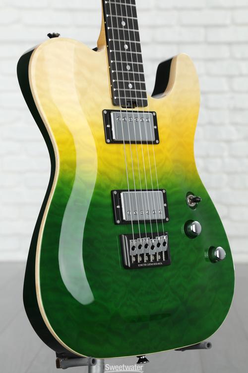 Schecter PT Classic Electric Guitar - Caribbean Fade Burst | Sweetwater