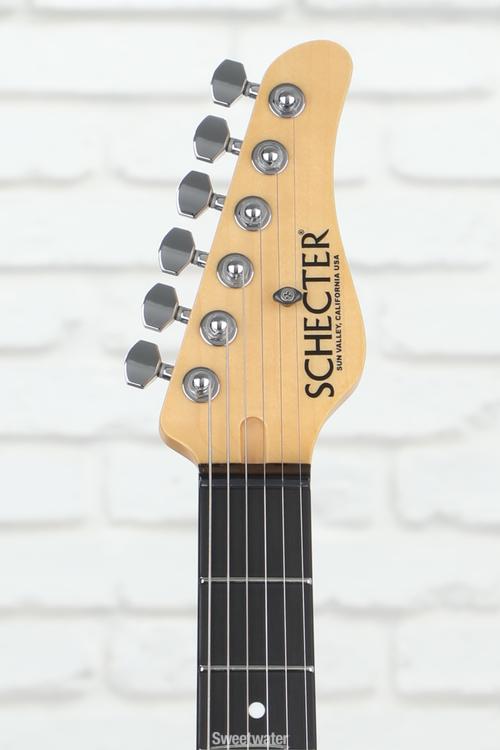Schecter USA PT Custom - Charcoal Grey with Racing Stripe | Sweetwater
