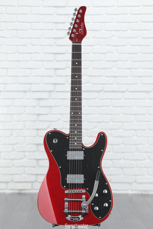 Schecter PT Fastback II B Electric Guitar - Metallic Red | Sweetwater
