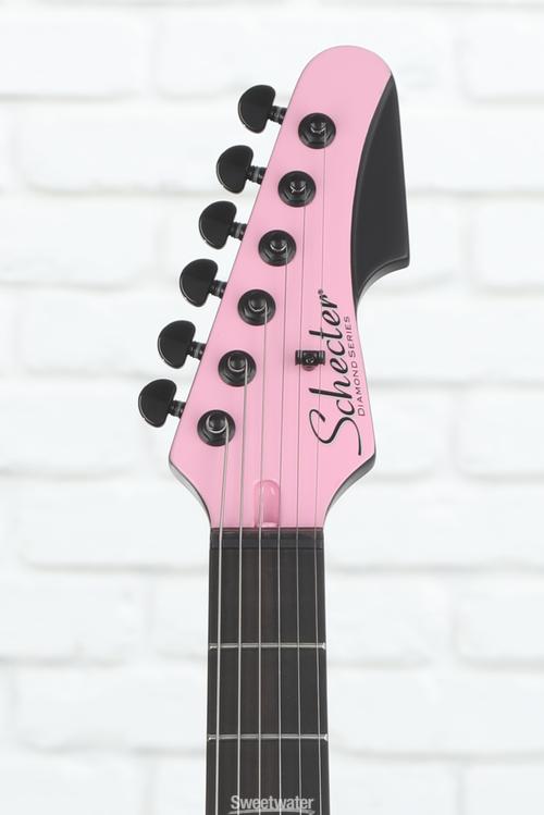 Schecter Machine Gun Kelly Signature PT Electric Guitar - Pink | Sweetwater