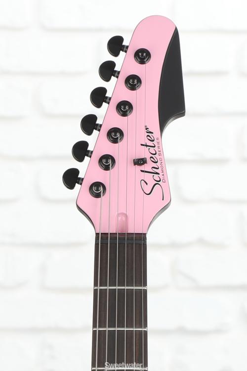 Schecter Machine Gun Kelly Signature PT Electric Guitar - Pink | Sweetwater
