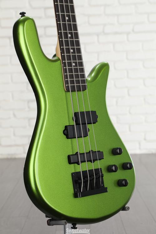 Spector Performer 4 Bass Guitar - Metallic Green | Sweetwater