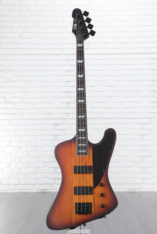 ESP LTD Phoenix-1004 Bass Guitar - Tobacco Sunburst Satin | Sweetwater
