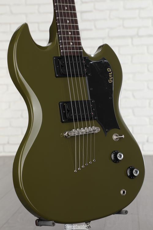 Guild Polara Electric Guitar - Phantom Green | Sweetwater