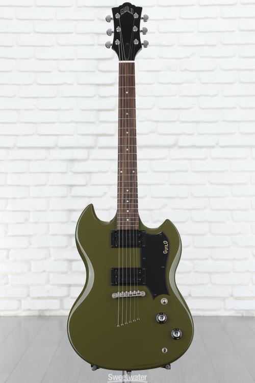Guild Polara Electric Guitar - Phantom Green | Sweetwater