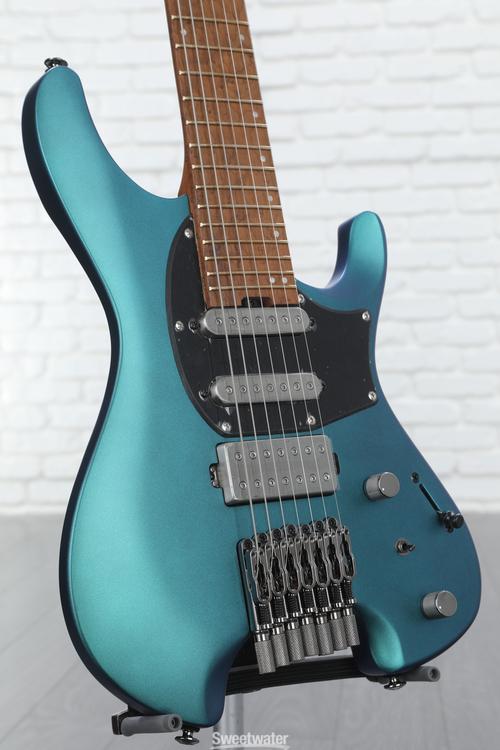 Ibanez Q547 7-string Electric Guitar - Blue Chameleon Metallic Matte ...