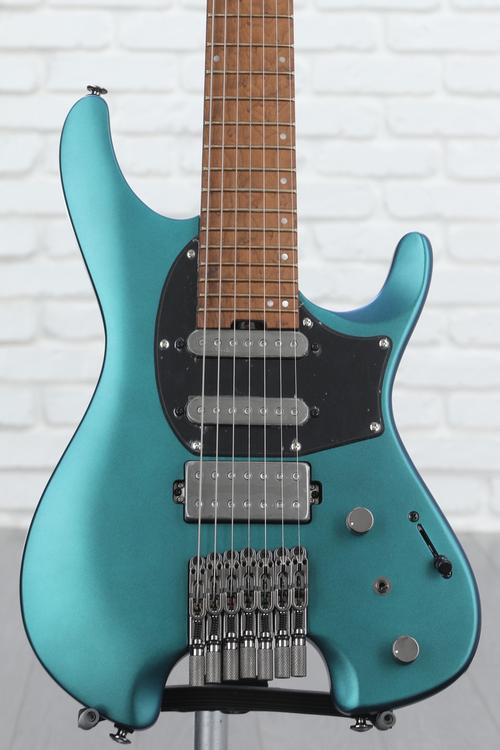 Ibanez Q547 7-string Electric Guitar - Blue Chameleon Metallic Matte ...