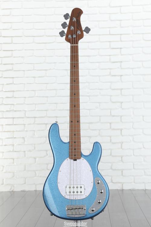 Sterling By Music Man StingRay RAY34 Bass Guitar - Blue Sparkle ...