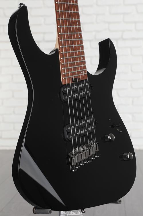 Ibanez RGMS7 7-string Electric Guitar - Black | Sweetwater