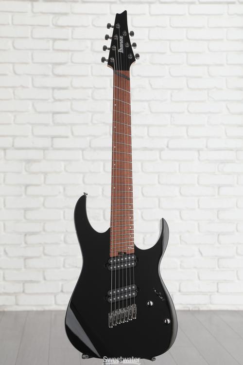 Ibanez RGMS7 7-string Electric Guitar - Black | Sweetwater