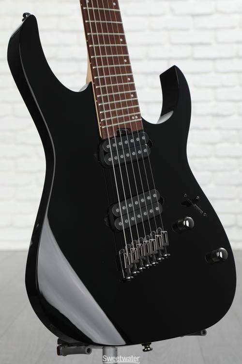 Ibanez RGMS7 7-string Electric Guitar - Black | Sweetwater