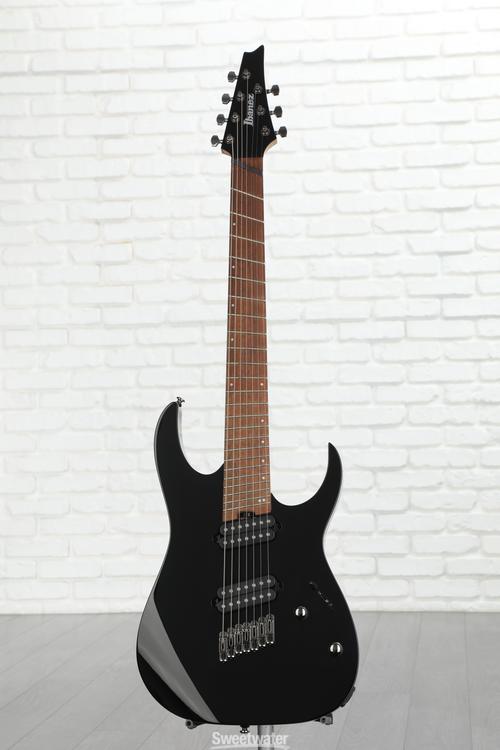 Ibanez RGMS7 7-string Electric Guitar - Black | Sweetwater