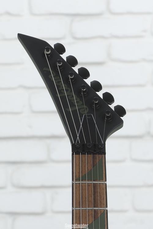 Jackson X Series Rhoads RRX24 - Matte Army Drab with Black Bevels ...