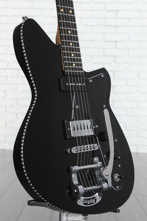 Reverend Rick Vito Soul Agent Electric Guitar - Midnight Black | Sweetwater