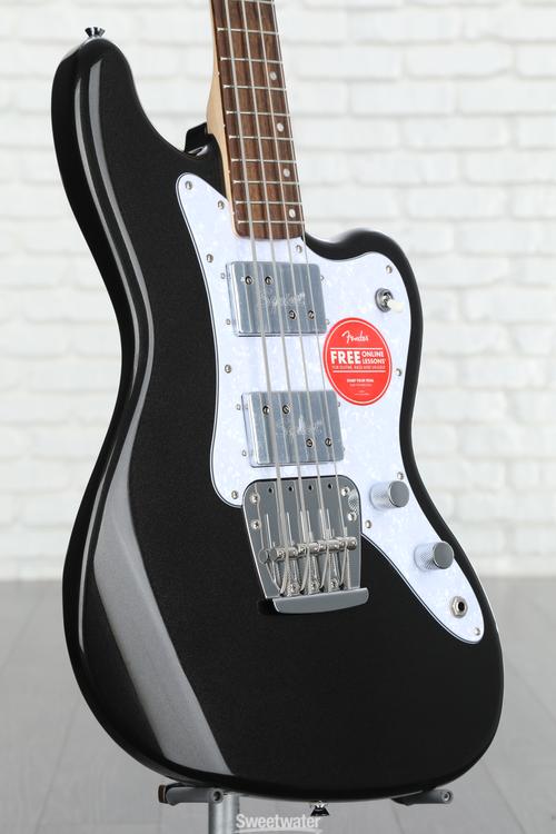 Squier Paranormal Rascal Bass HH - Metallic Black | Sweetwater