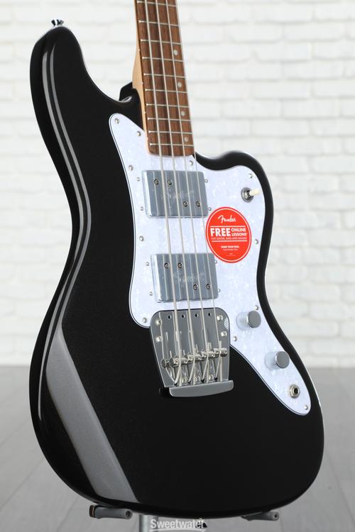 Squier Paranormal Rascal Bass HH - Metallic Black | Sweetwater