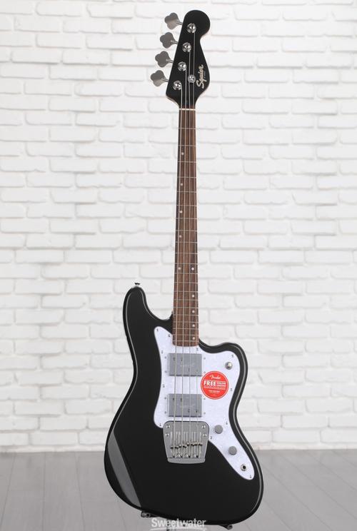 Squier Paranormal Rascal Bass HH - Metallic Black | Sweetwater