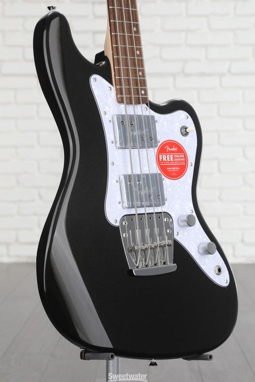 Squier Paranormal Rascal Bass HH - Metallic Black | Sweetwater