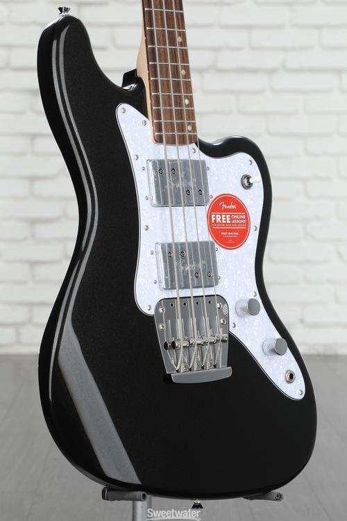 Squier Paranormal Rascal Bass HH - Metallic Black | Sweetwater